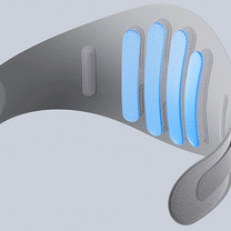 X-shaped thin and lightweight lumbar support back brace – Moenmedic